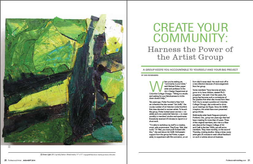 create your community – Kelly Saxton